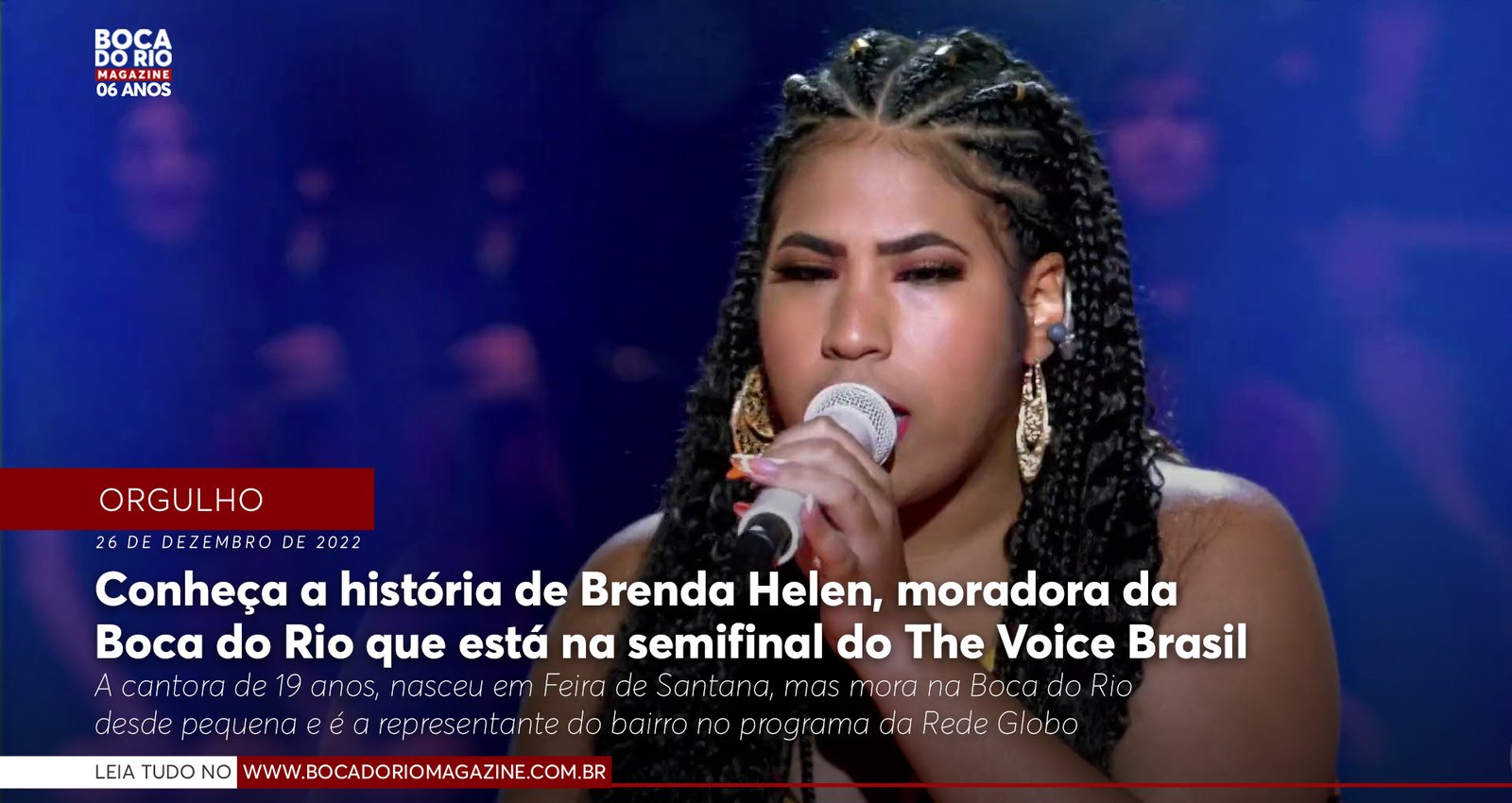 Conheça a história de Brenda Helen, moradora da Boca do Rio que está na ...