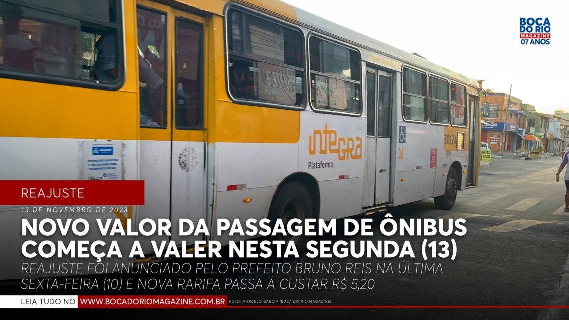 Novo Valor Da Passagem De nibus Come a A Valer Nesta Segunda feira 13 Novo Valor Da Passagem De nibus Come a A Valer Nesta Segunda feira 13