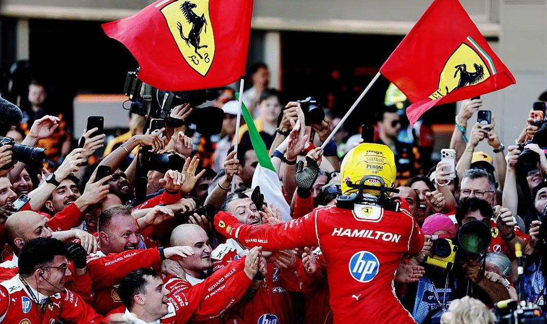 Estratégia da Ferrari funciona e Hamilton vence o GP de Barcelona ...